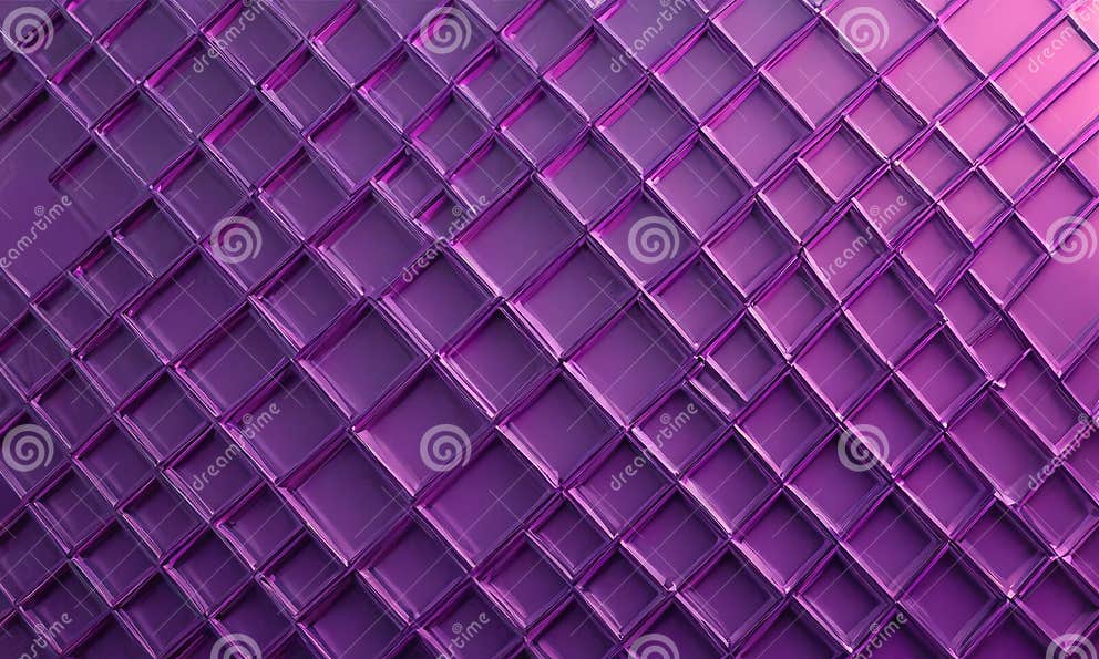 Close-up View Purple, Diamond-shaped Pattern with Grid-like Texture ...