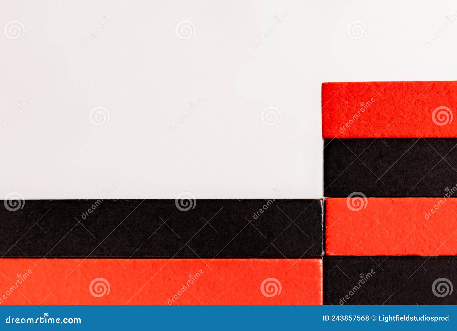 Close Up View of Rectangular Red Stock Photo - Image of geometric ...