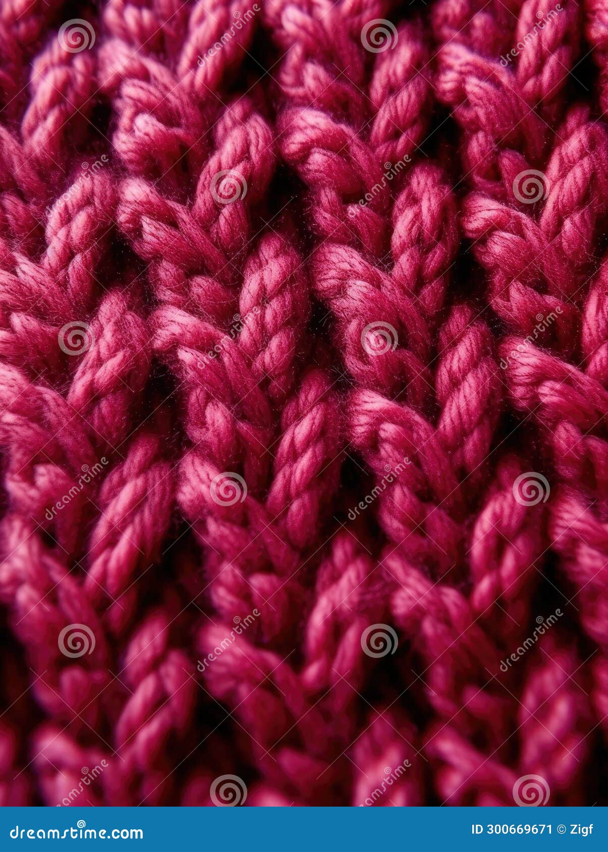Close-up View of Red Threaded Knitting, with Its Intricate Patterns and ...