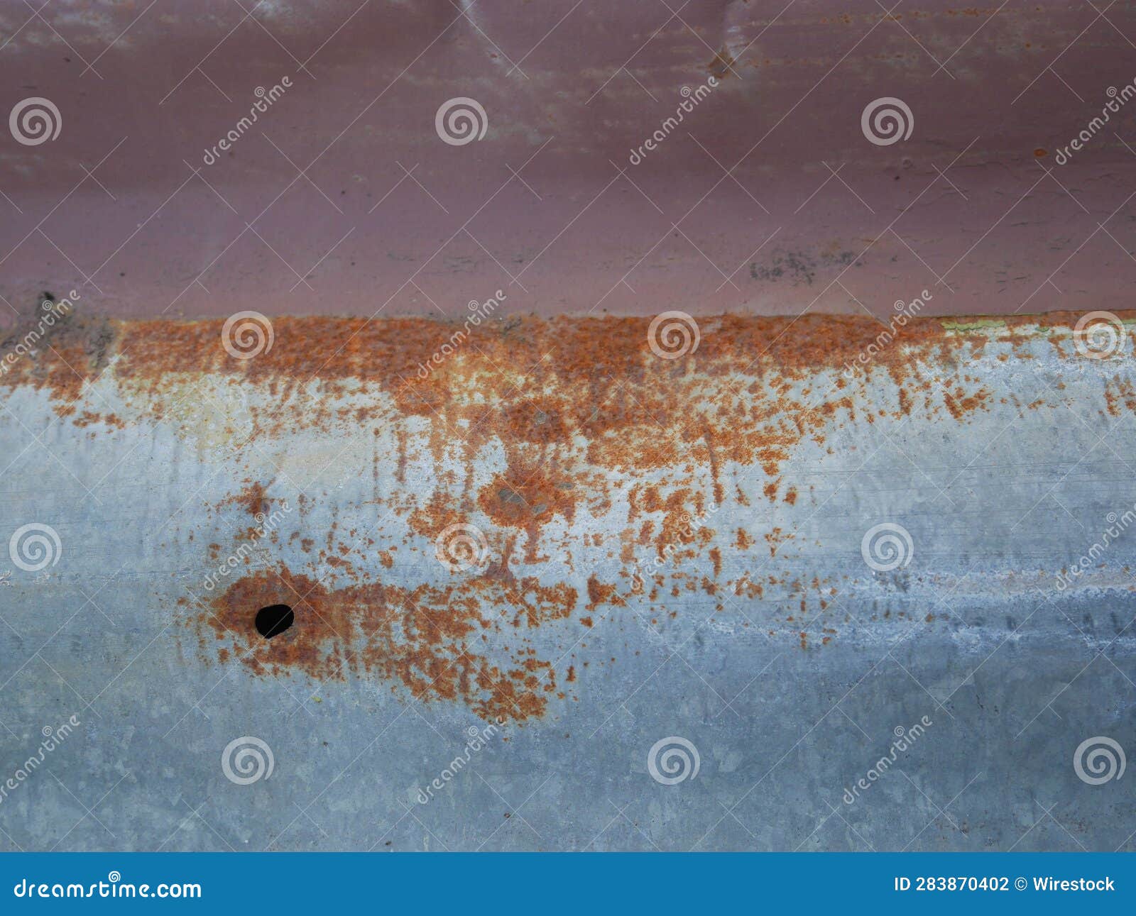 Rusted Blistered Paint Textured Background Stock Photography ...