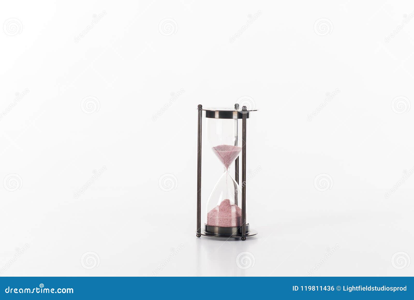 Close Up View of Sand Clock Stock Photo - Image of timer, hourglass ...