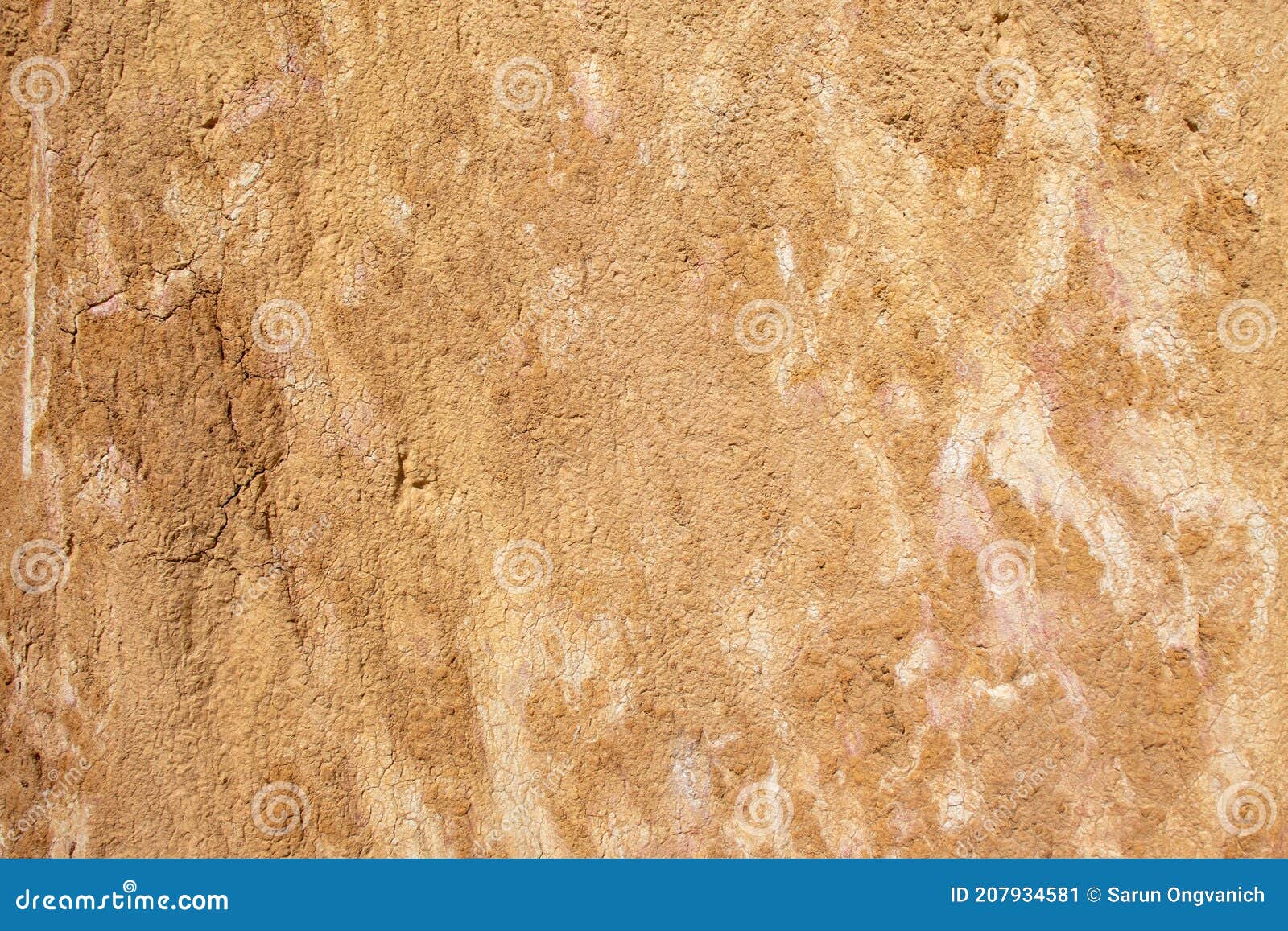 Close Up View of Sandstone Columns Background Texture Formed by Erosion ...
