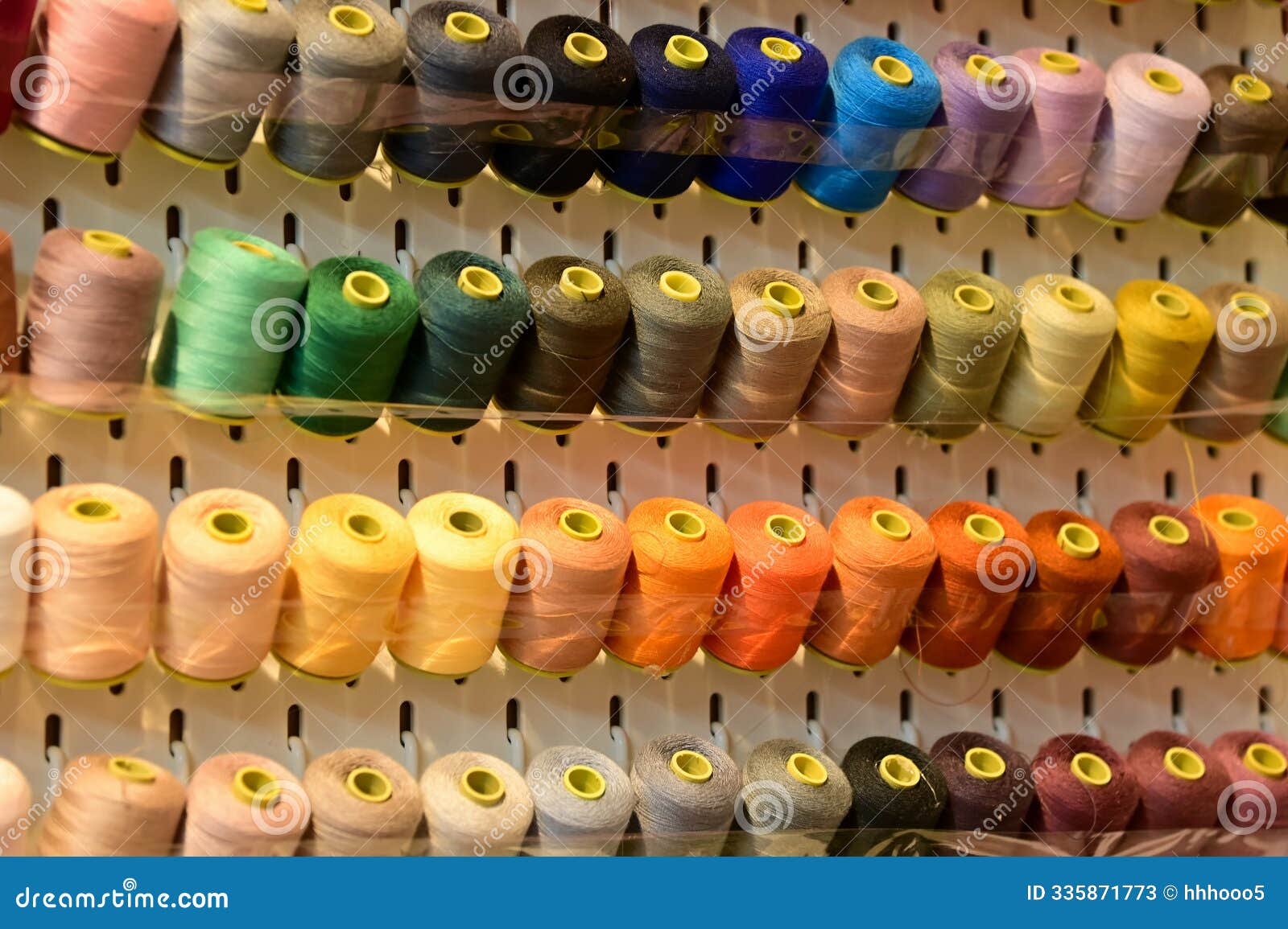 Colored Thread On A Bobbin Texture Royalty-Free Stock Photography ...