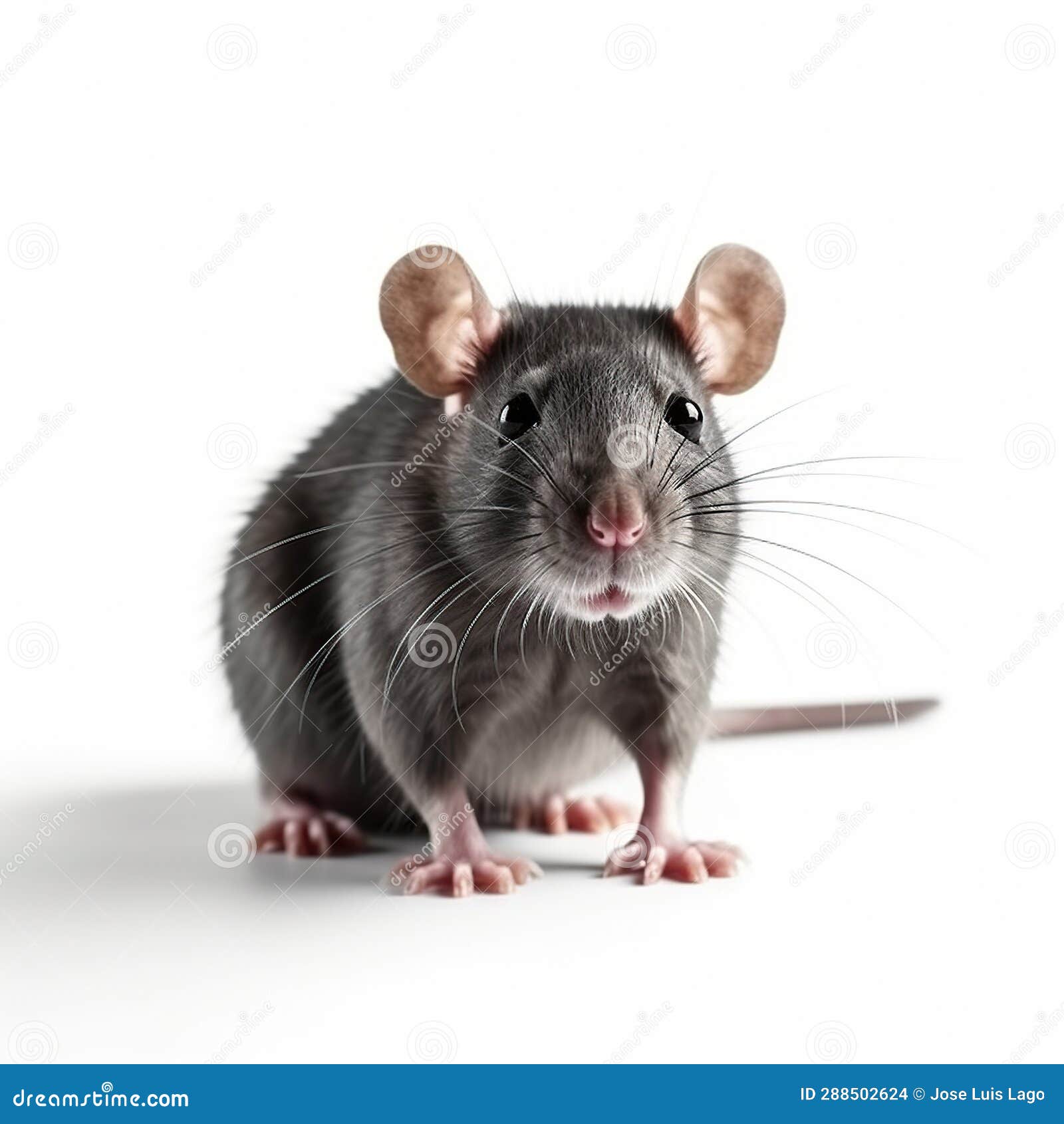 Sewer rat close-up view stock illustration. Illustration of pipe ...