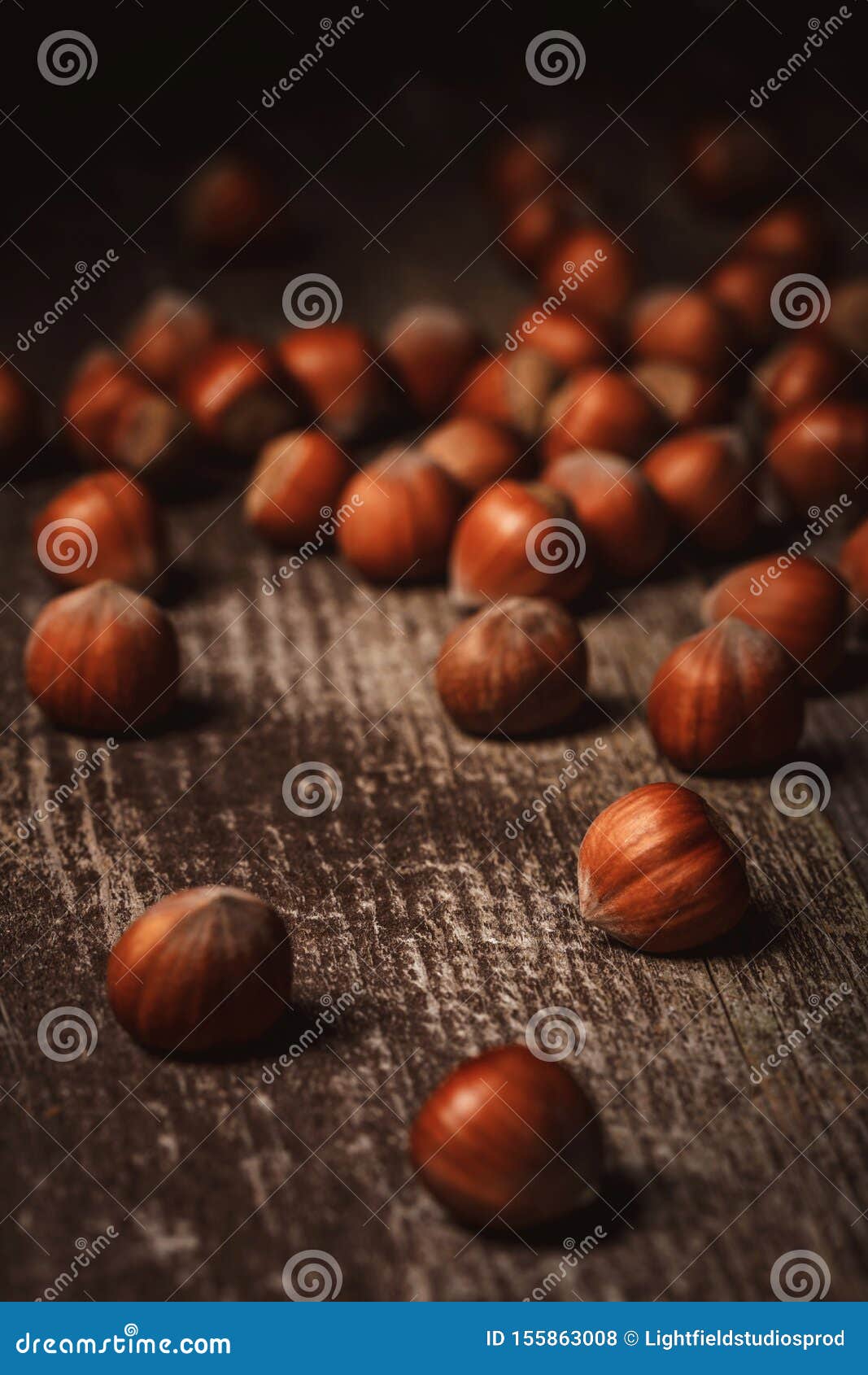 Close Up View of Shelled Hazelnuts Stock Photo - Image of tasty ...