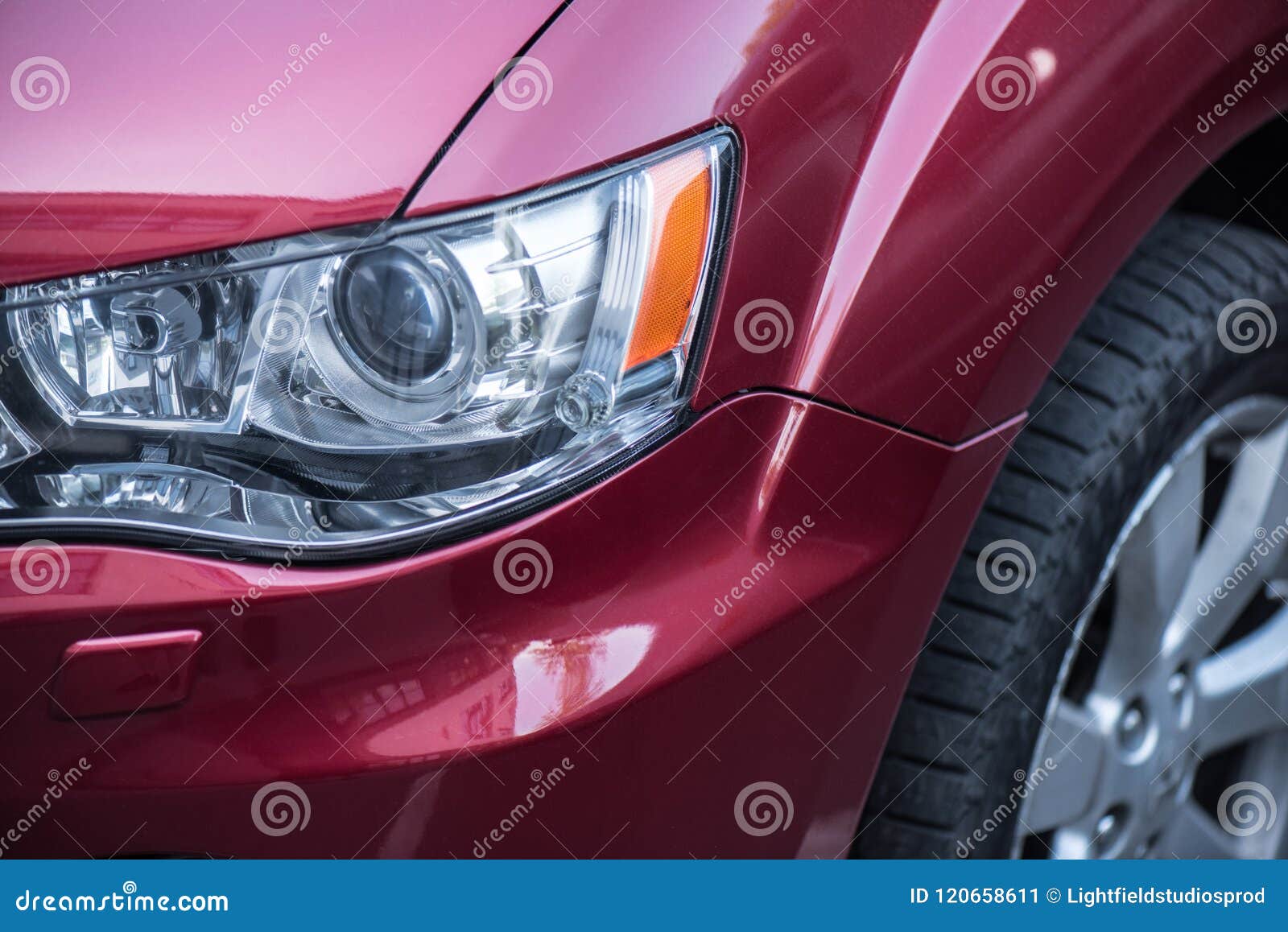 Close up view of shiny red stock image. Image of color - 120658611