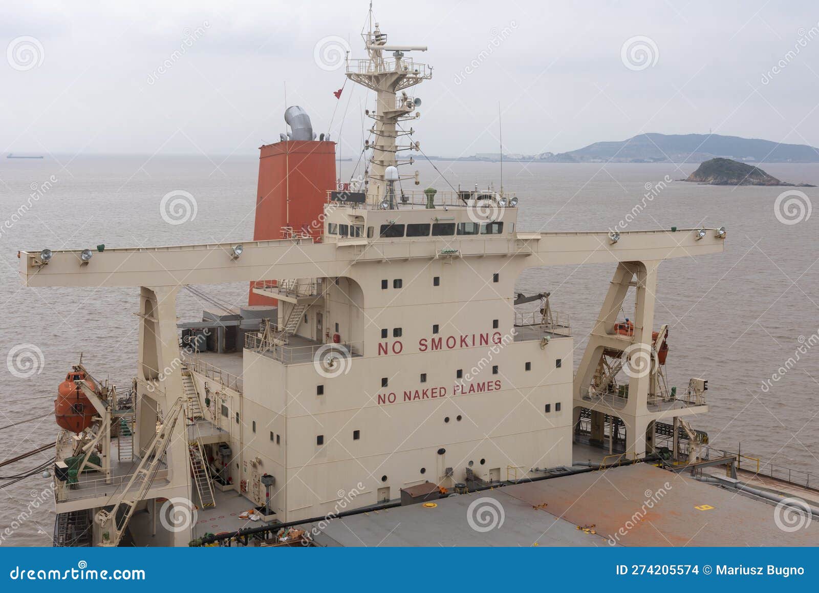 View on the Ships Superstructure. Stock Photo - Image of commercial ...
