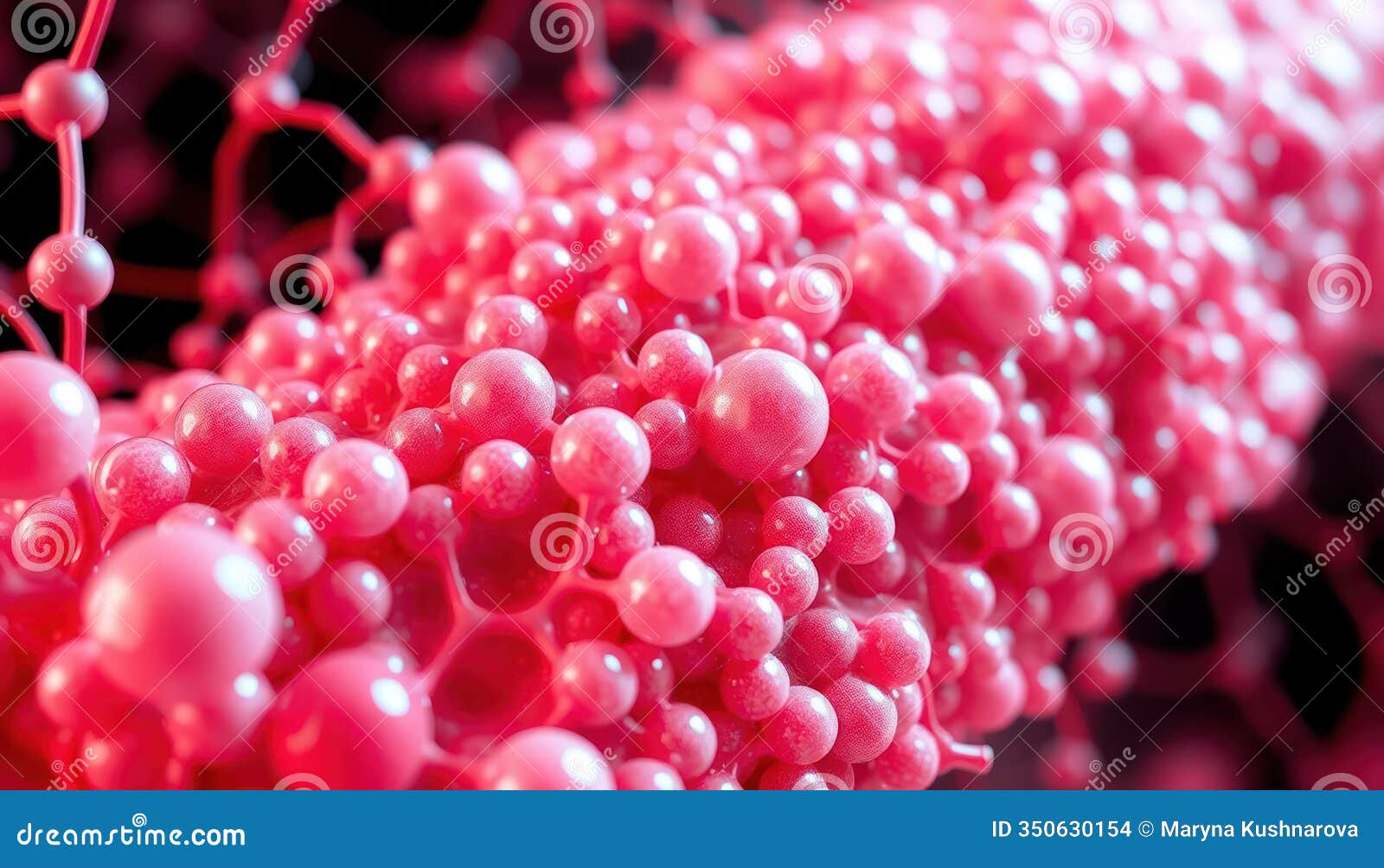 Close-up View Shows Clustered Adipocytes. Image Visually Represents Fat ...