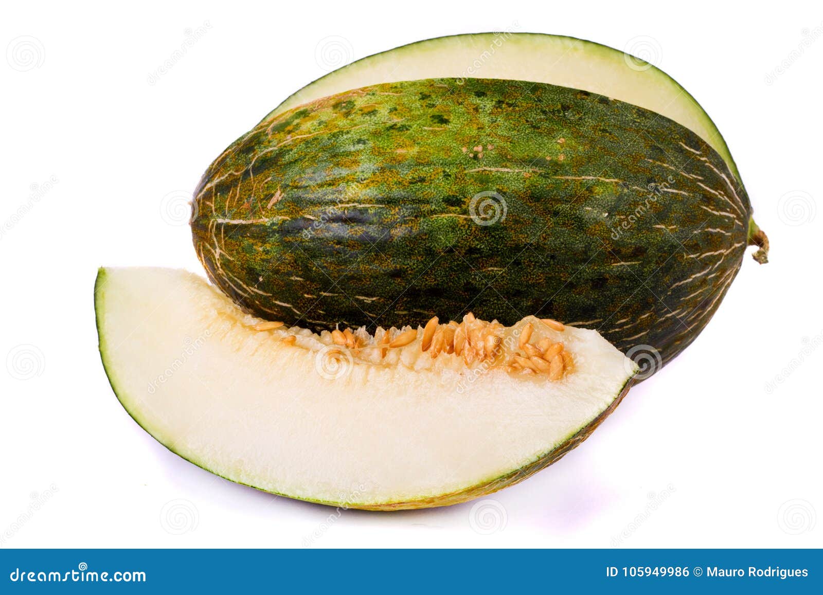 Rock melon stock photo. Image of healthy, studio, cantaloupe - 105949986