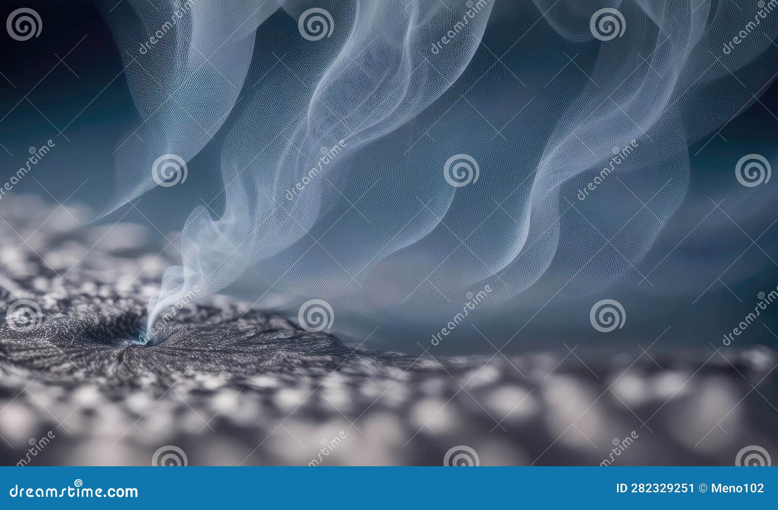 A Close Up View of Smoke on a Surface Stock Illustration - Illustration ...