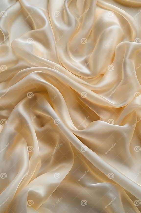Close-up View of Smooth Polyester Fabric with Subtle Sheen. Fabric ...