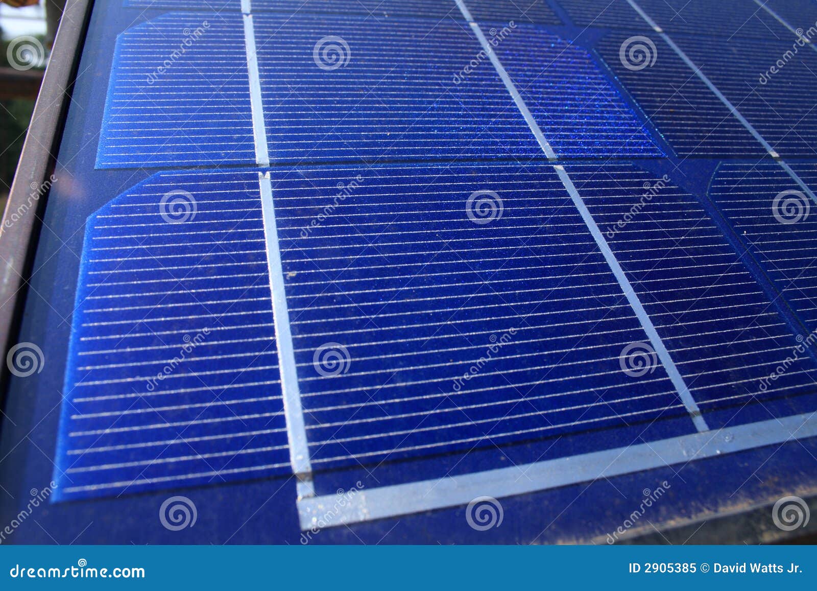 Close Up View of a Solar Panel Stock Image - Image of change, source ...