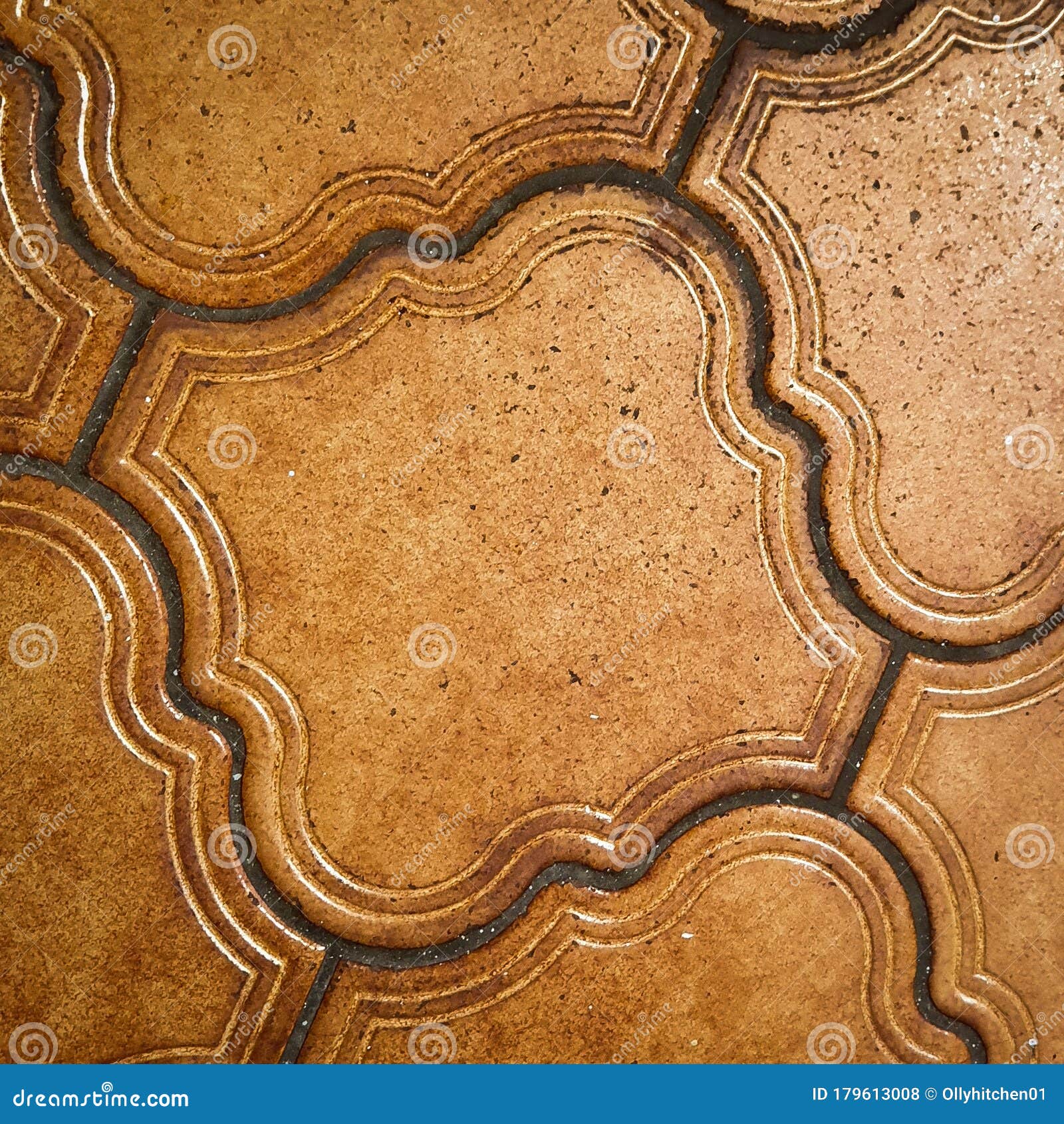 A Close Up View of Some Ceramic Kitchen Floor Tiles Stock Photo - Image ...