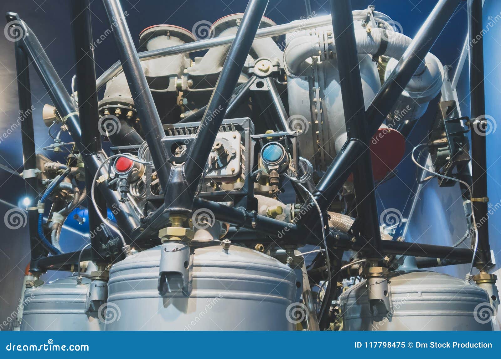 Rocket engine. editorial image. Image of russian, missile - 117798475