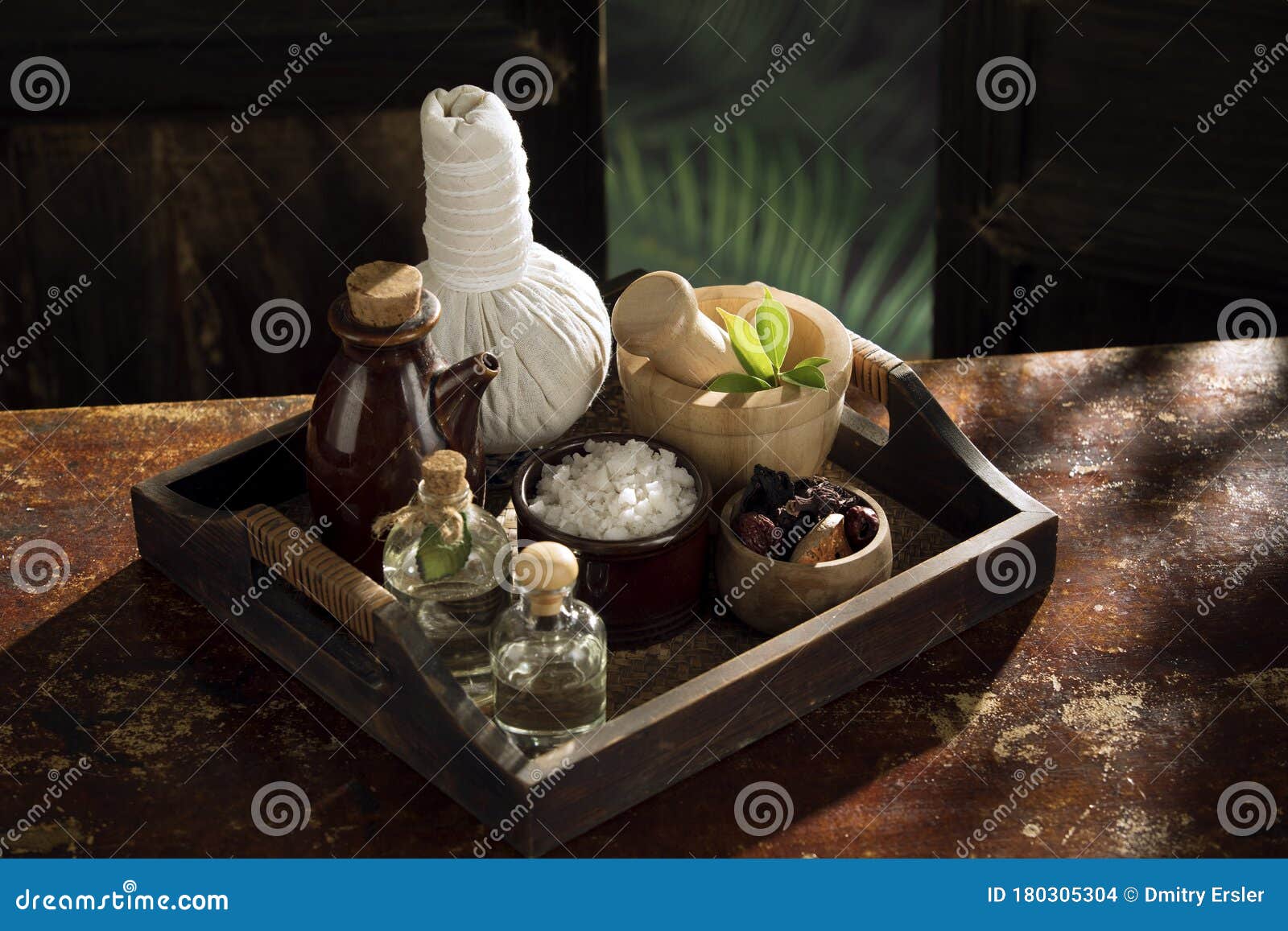 View of Spa Theme Objects on Color Back Stock Photo - Image of ...
