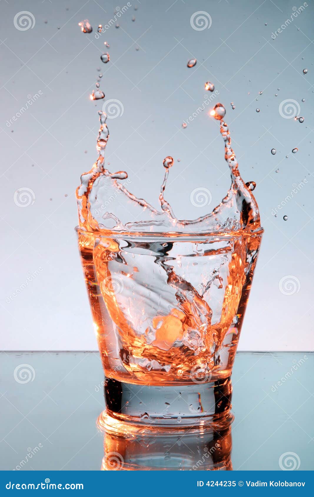 Close Up View of the Splash in Water Stock Image - Image of freezed ...