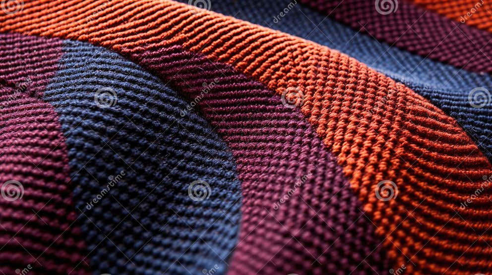 Close-up View of the Textured Fabric Pattern As Background Stock Image ...