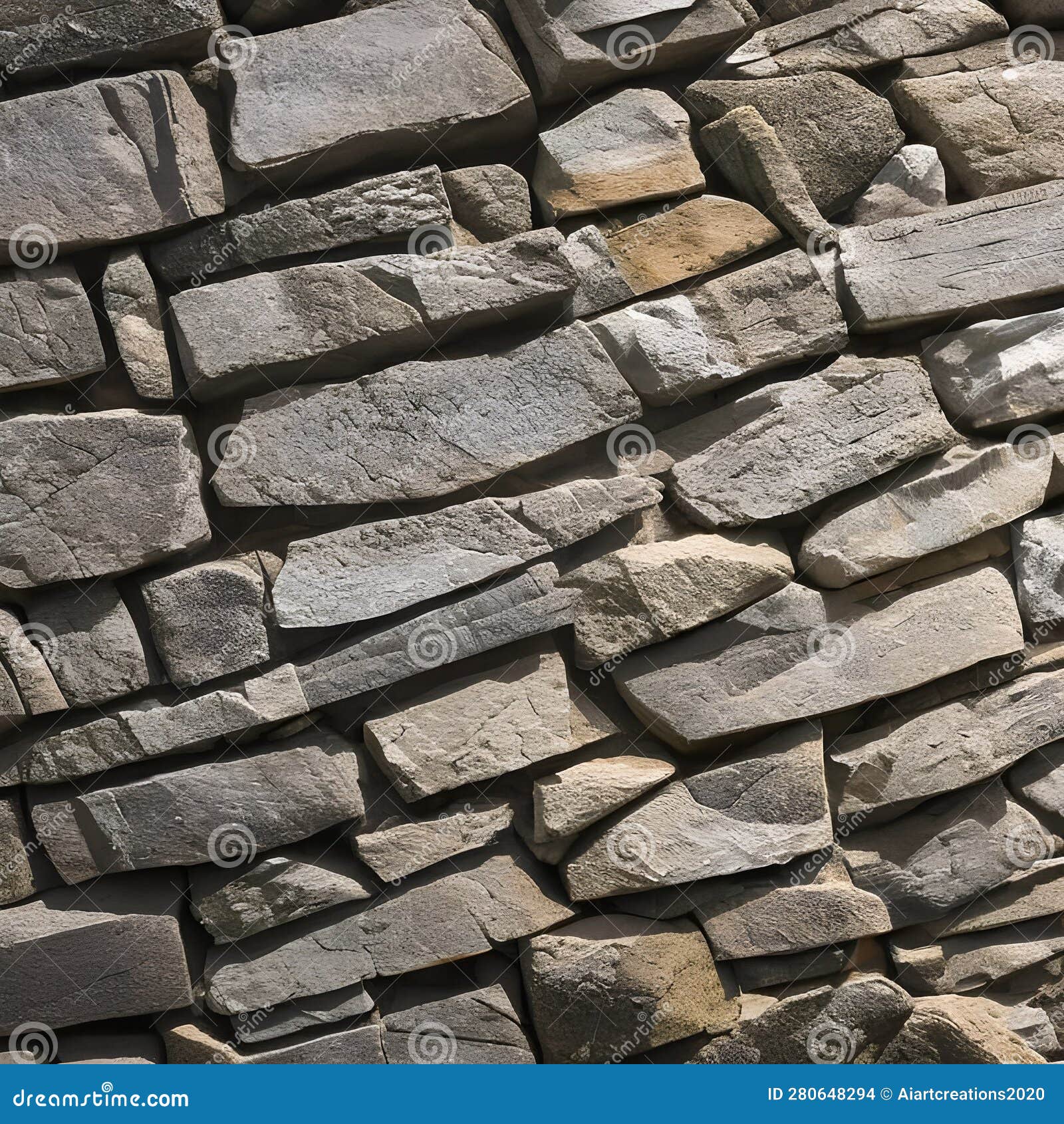 A Close-up View of a Textured Stone Surface, Showcasing Its Natural ...