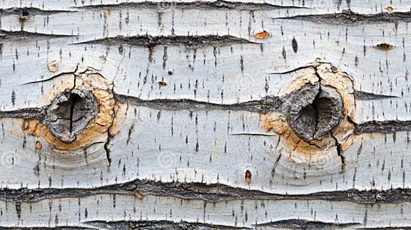 Close Up View of Tree Bark Texture with Knots Stock Illustration ...