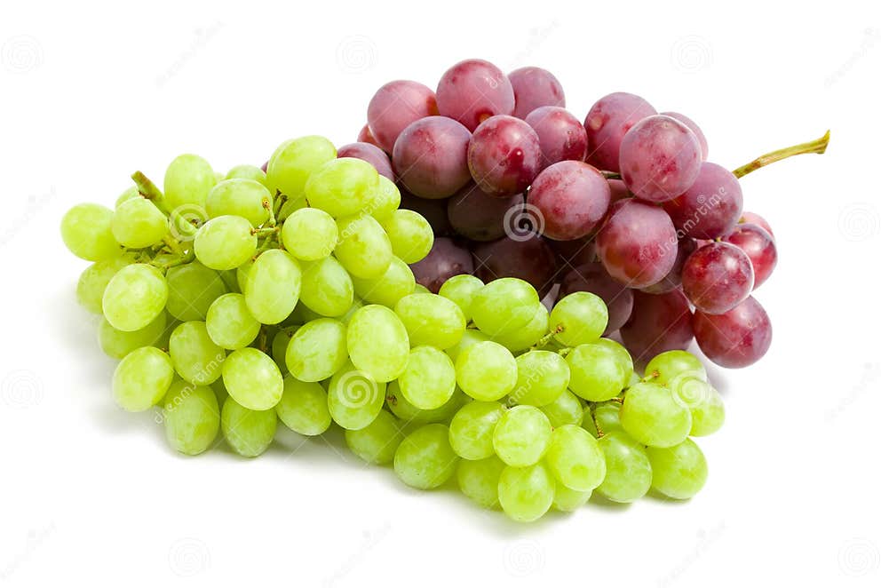 Close Up View of Two Bunches of Grape Stock Image - Image of freshness ...