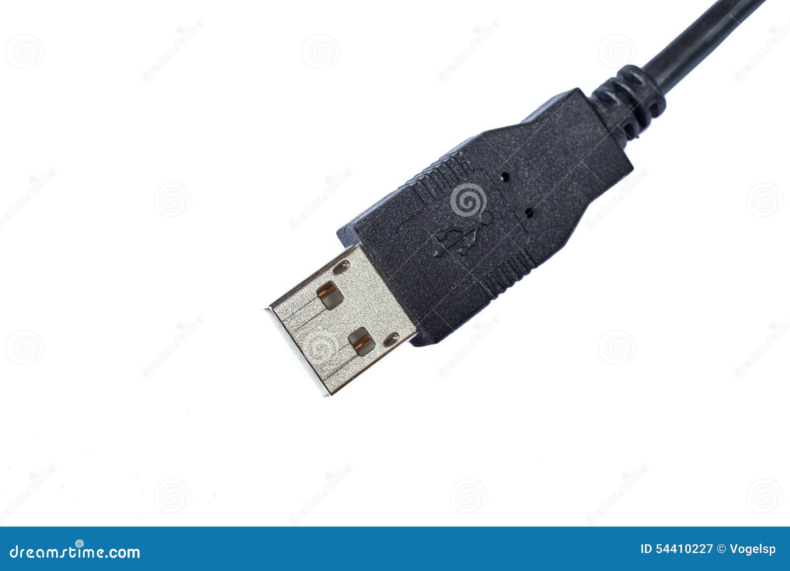 Close Up View of USB Connector Stock Image - Image of jack ...