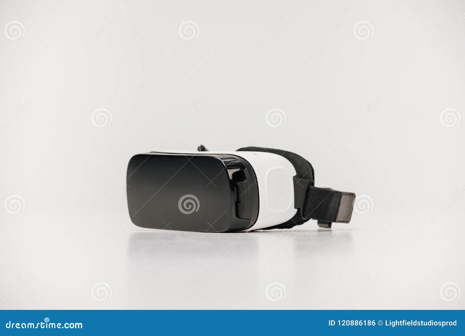 Close-up View of Virtual Reality Headset Stock Photo - Image of digital ...