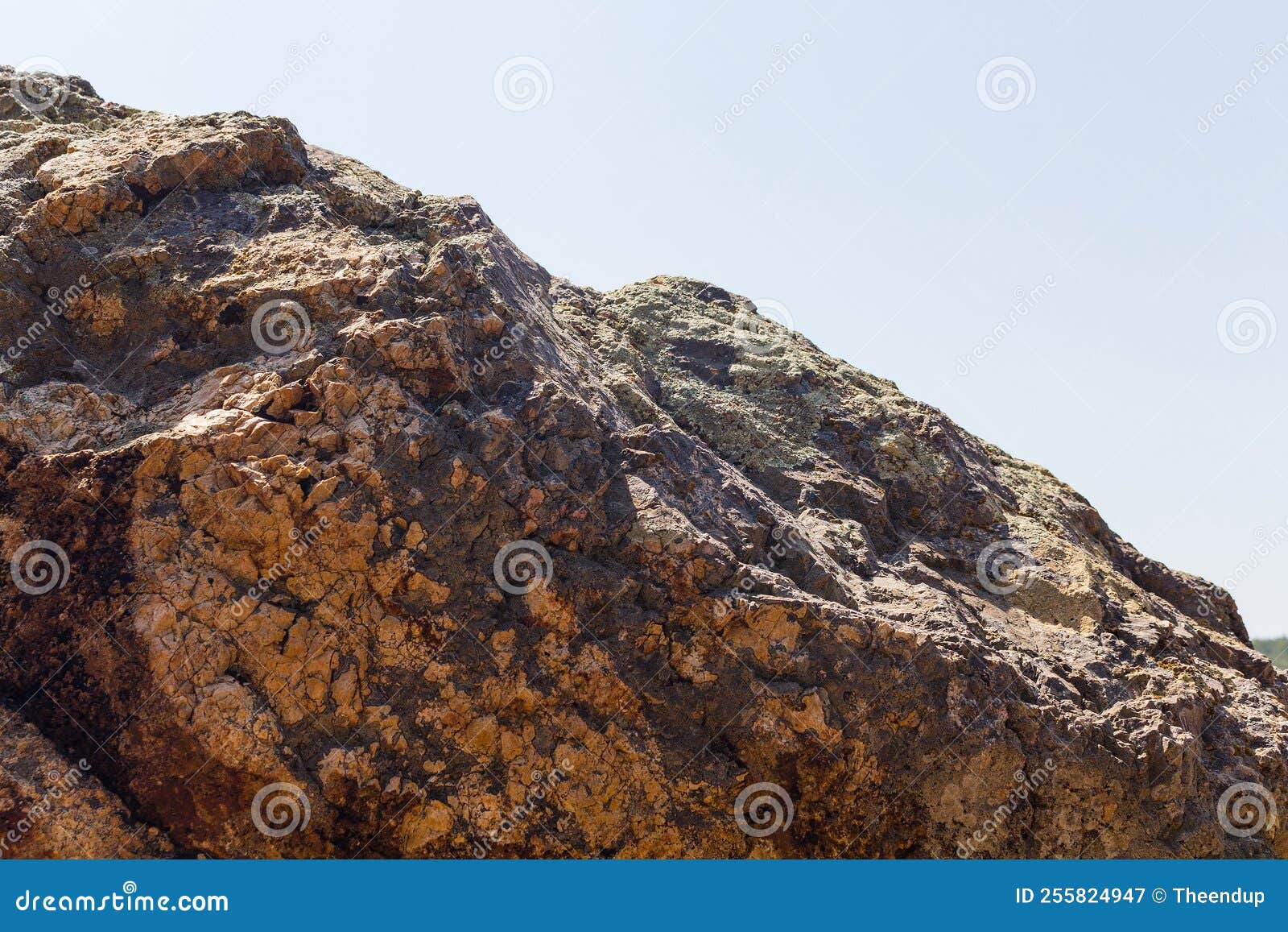 Close Up View of a Volcanic Rock Stock Image - Image of rough, shore ...