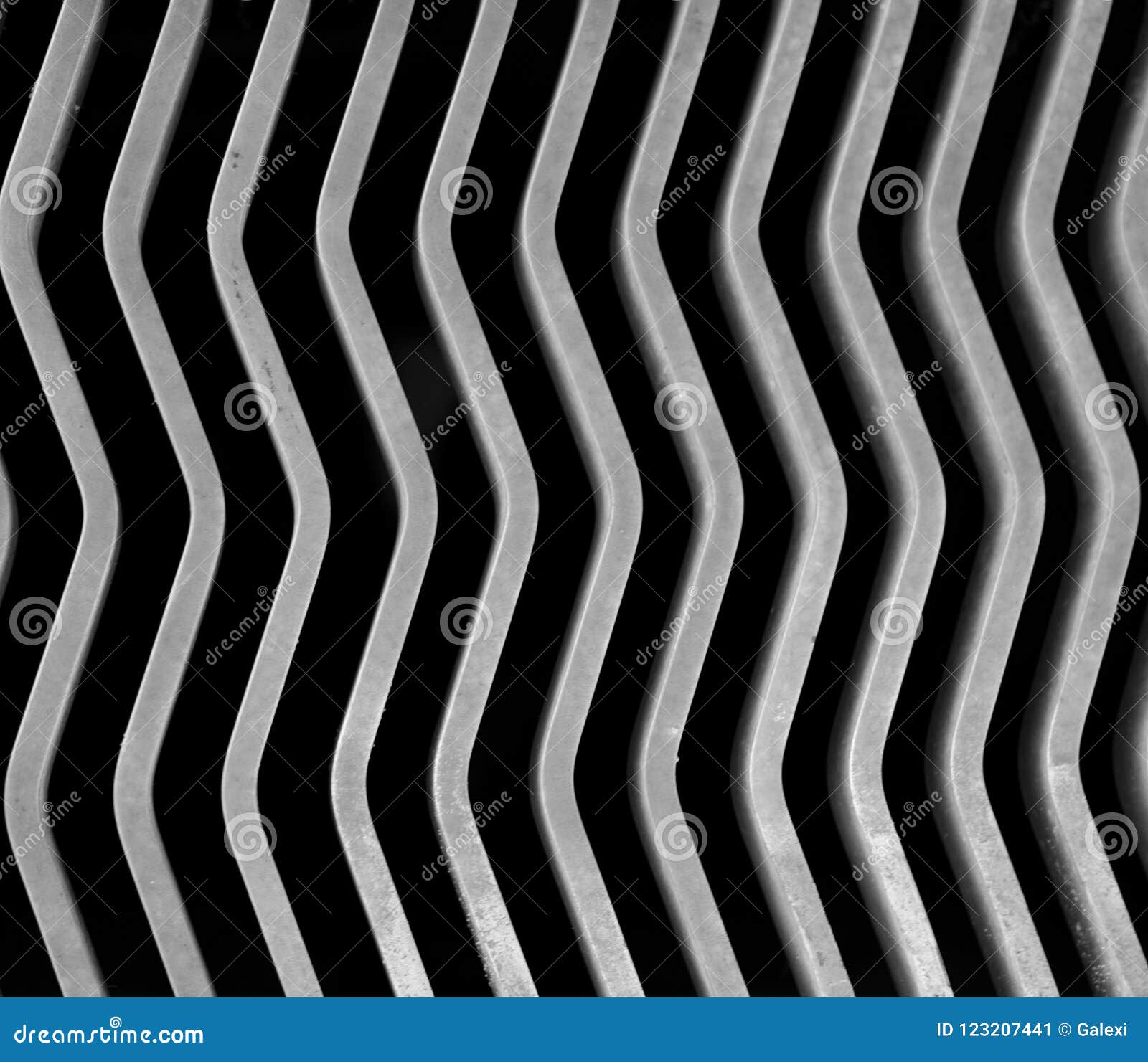 Close Up View of Water Drainage Pattern Stock Image - Image of black ...