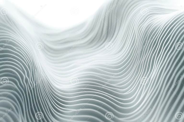 A Close-up View of a Wavy Surface with Texture and Patterns Stock ...