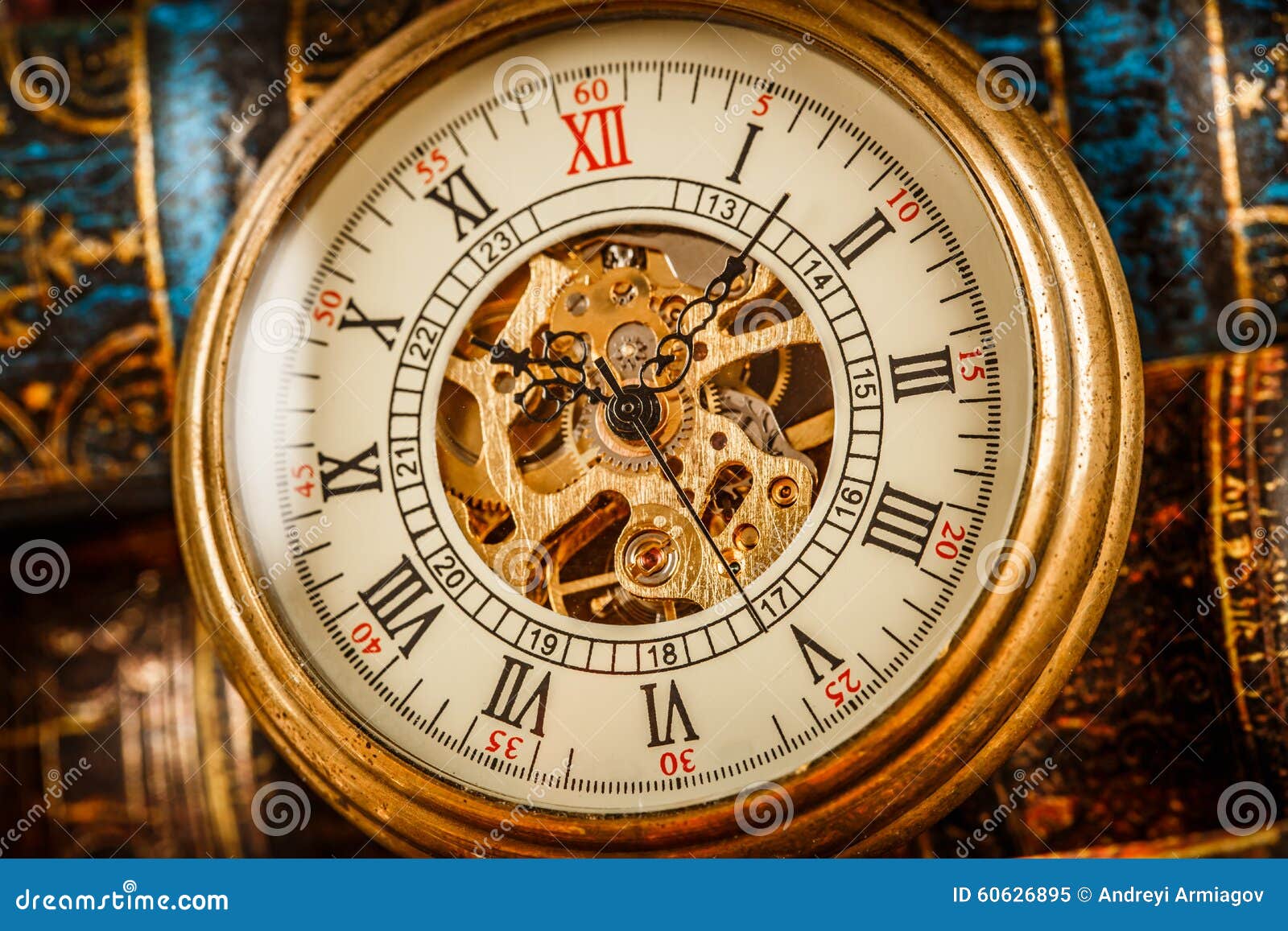 Close up on vintage clock stock image. Image of elegant - 60626895