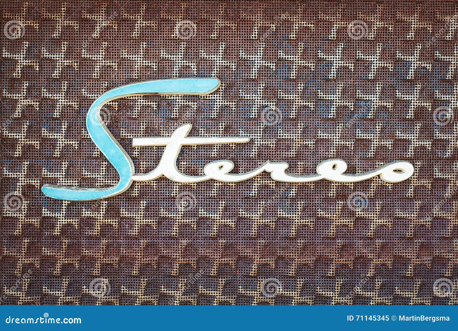 Close Up of a Vintage Jukebox with the Text Stereo Stock Image - Image ...