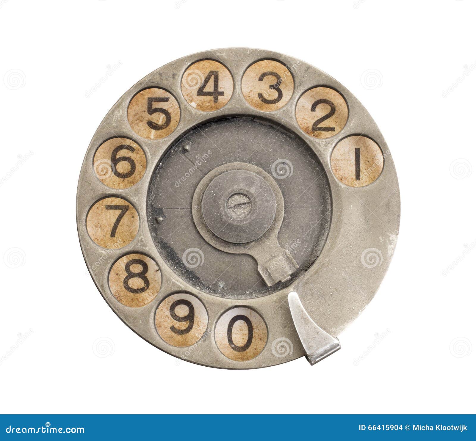 Close Up of Vintage Phone Dial Stock Photo - Image of background ...