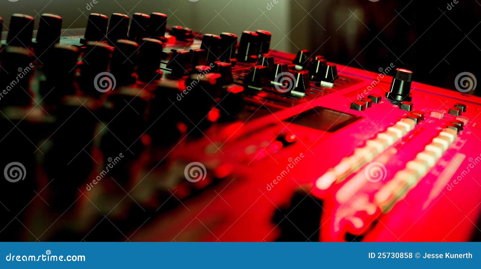 Close up of Vintage Synth stock photo. Image of audio - 25730858