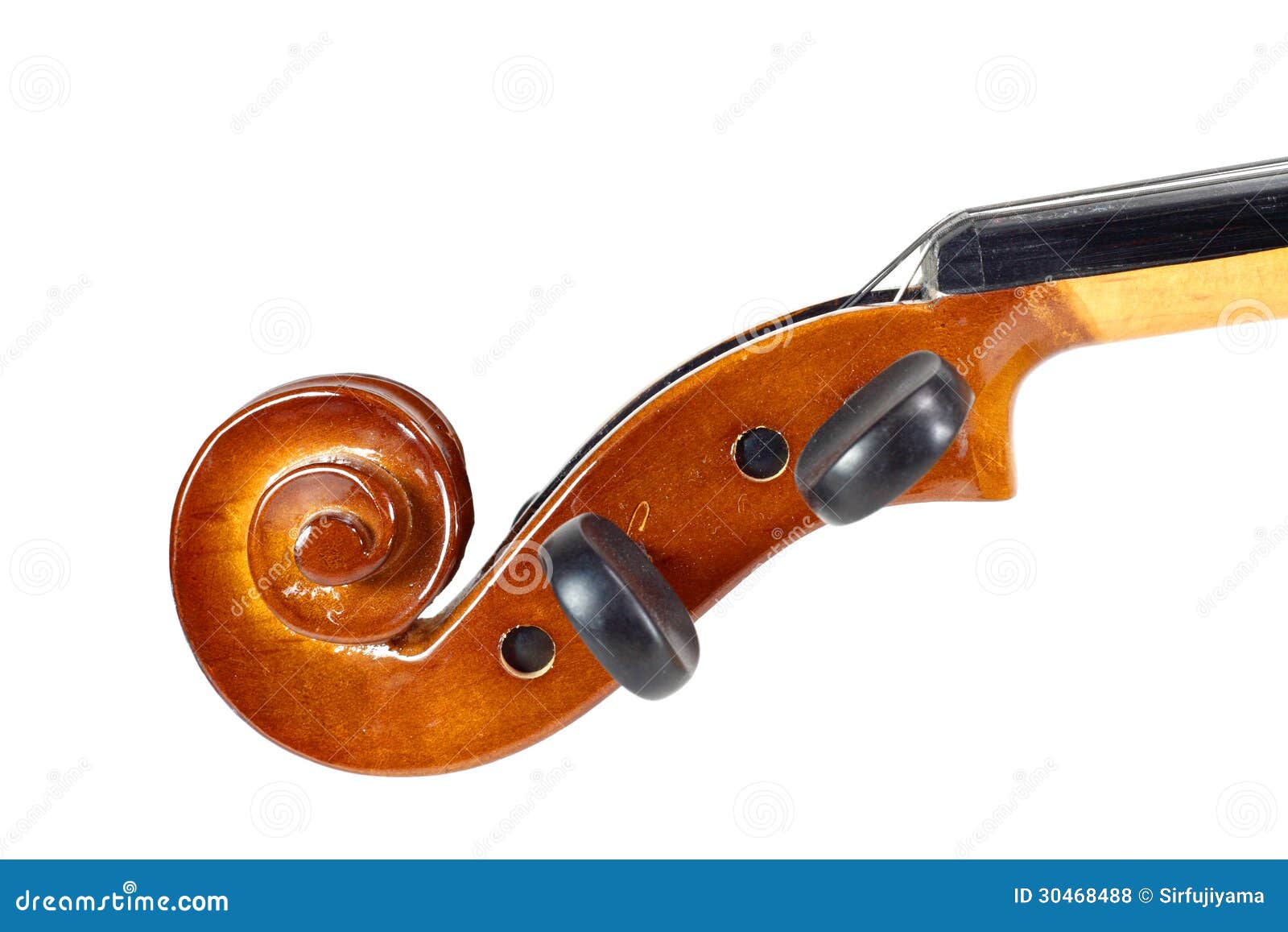 Close-up violin head stock photo. Image of play, violin - 30468488