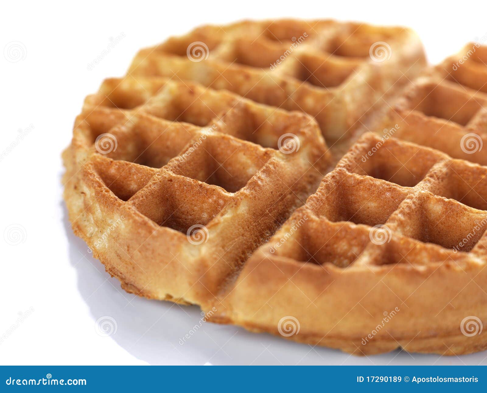 A close up of a waffle stock image. Image of delight - 17290189