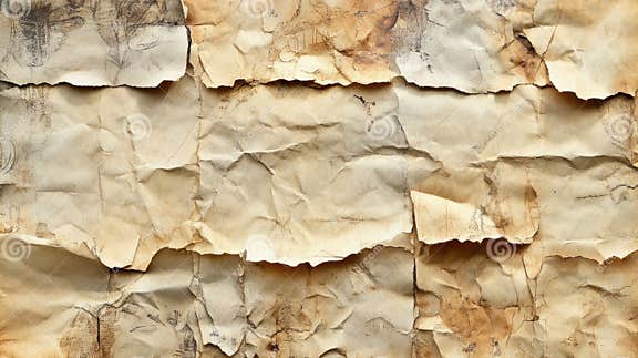 A Close Up of a Wall with Peeling Paper Stock Illustration ...
