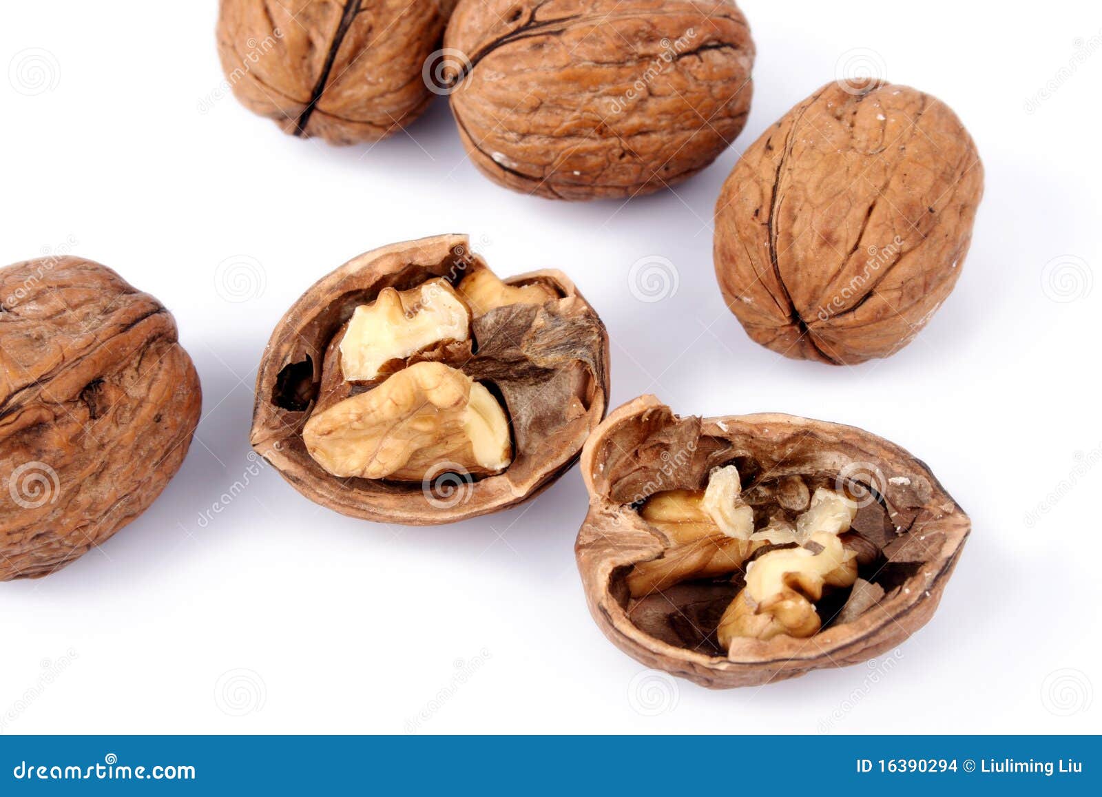 Close-up walnut stock photo. Image of nutrient, crunchy - 16390294