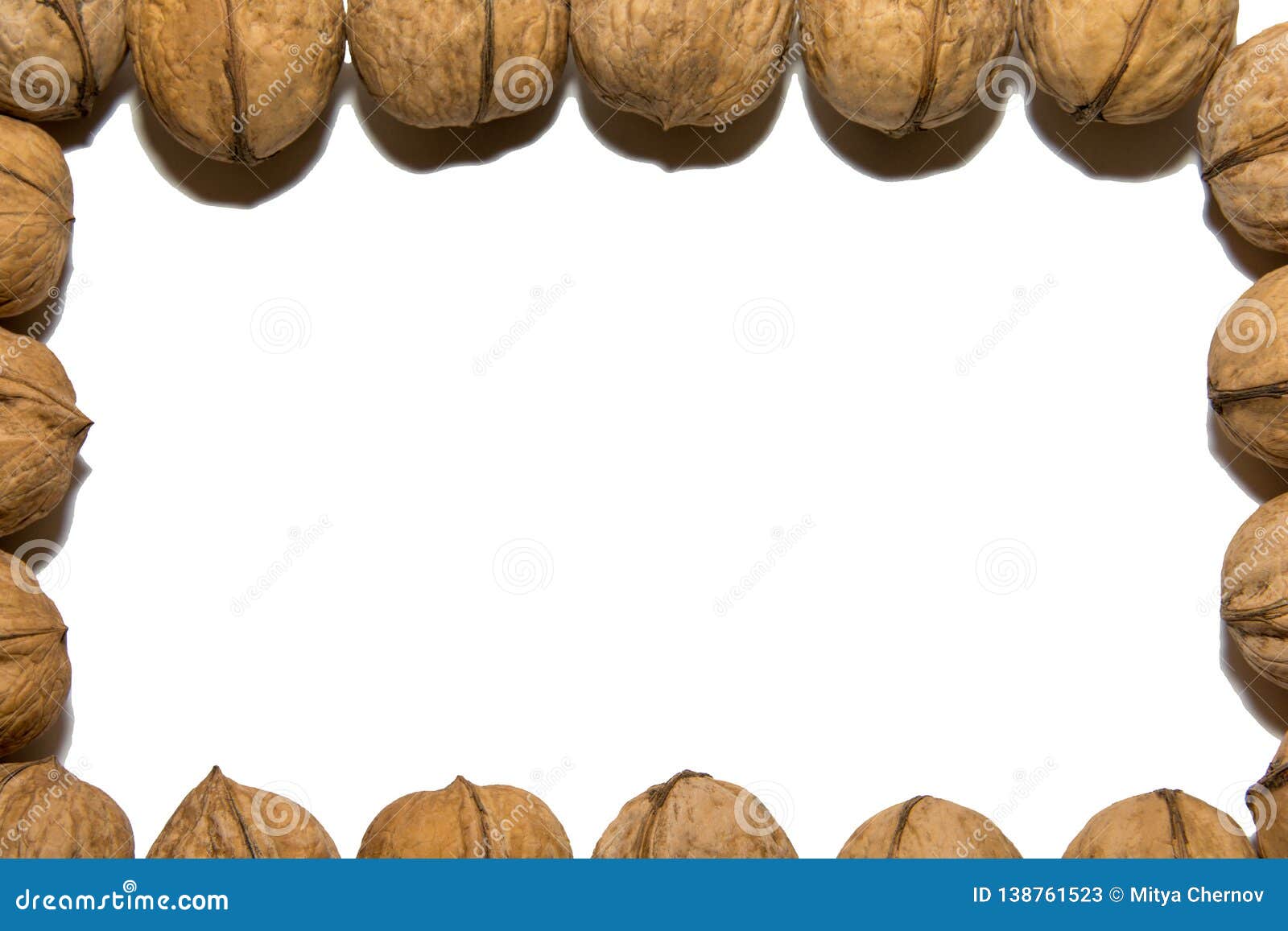 Close-up of Walnut. the Frame is Made of Walnut Stock Image - Image of ...