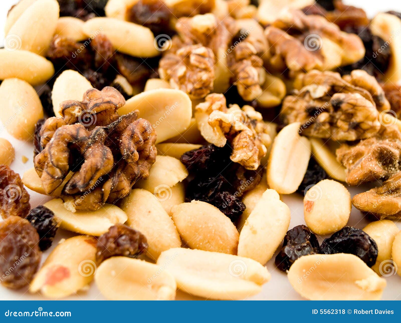 Close Up Walnuts Peanuts and Dried Fruit Stock Photo - Image of organic ...