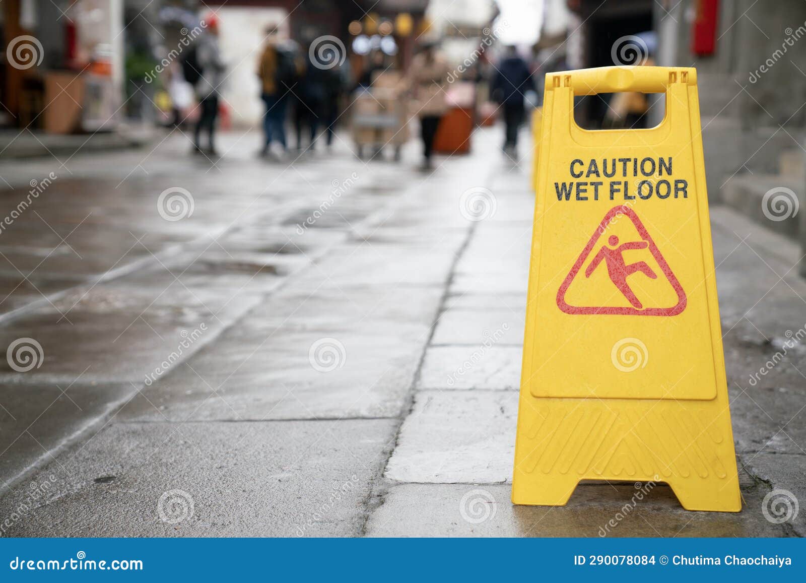 Close Up On A `Caution Hidden Driveway` Sign Along The Driveway Of A ...