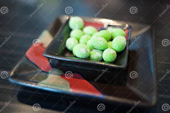 Close up of Wasabi Beans stock image. Image of restaurant - 28825933