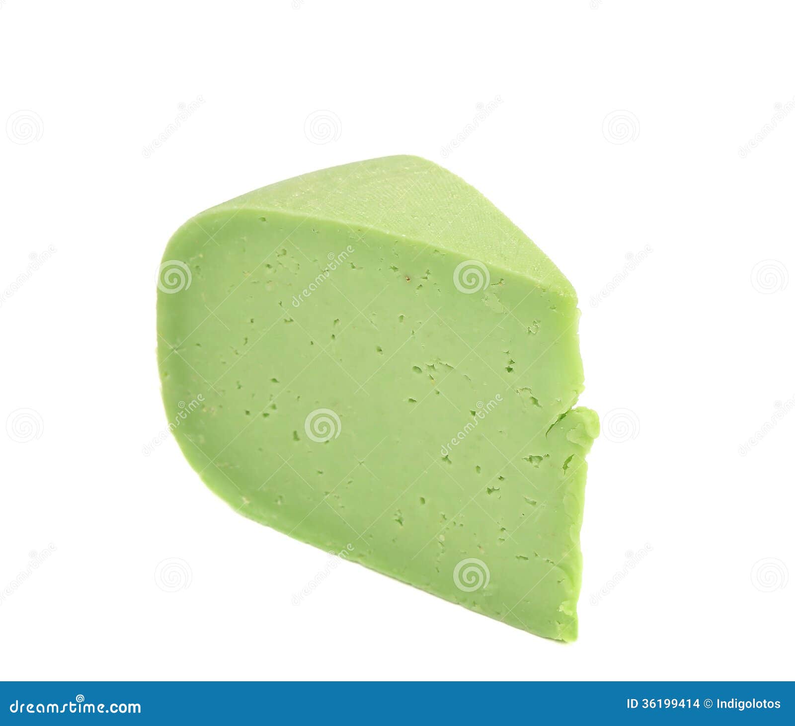 Close up of wasabi cheese. stock photo. Image of emmental - 36199414