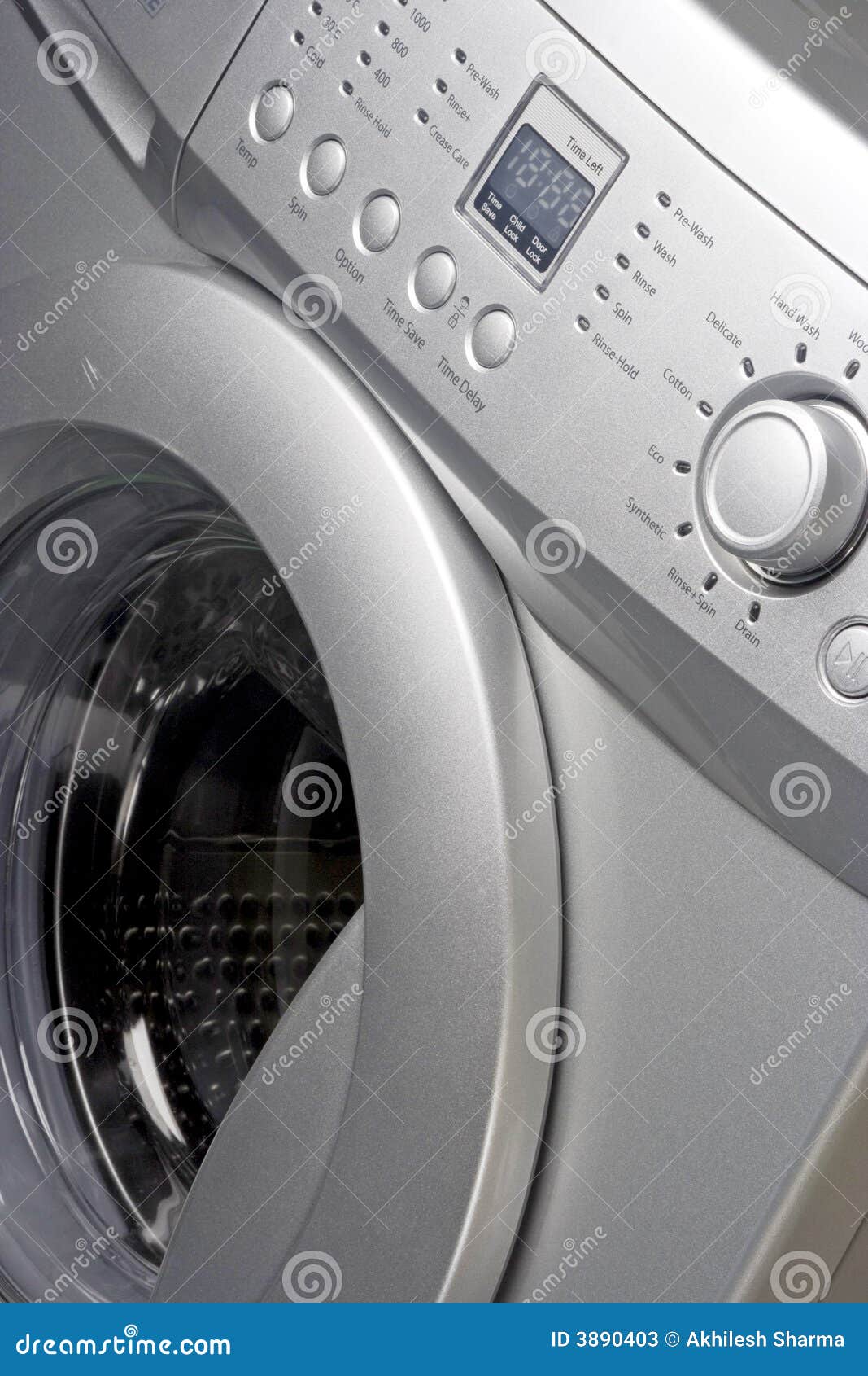 Close Up of a Washing Machine Stock Image - Image of equipment, machine ...