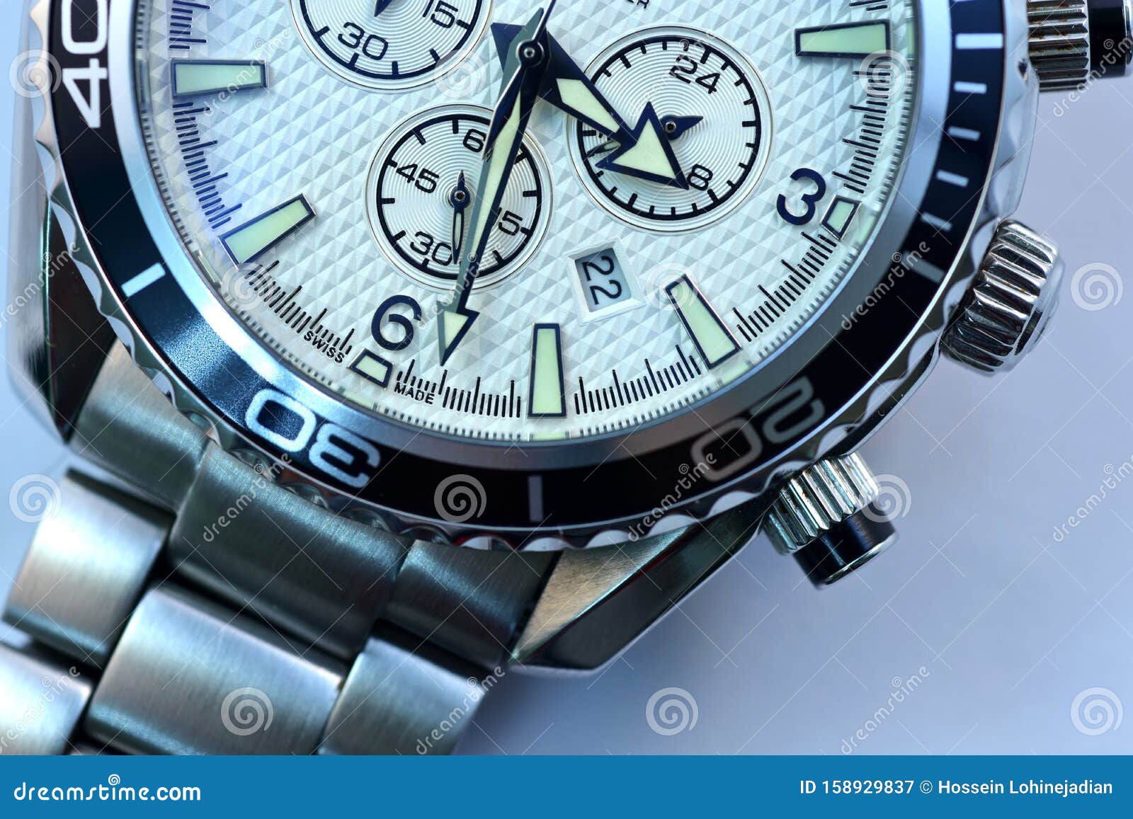 CLOSE UP WATCH stock image. Image of cartoon, detail - 158929837