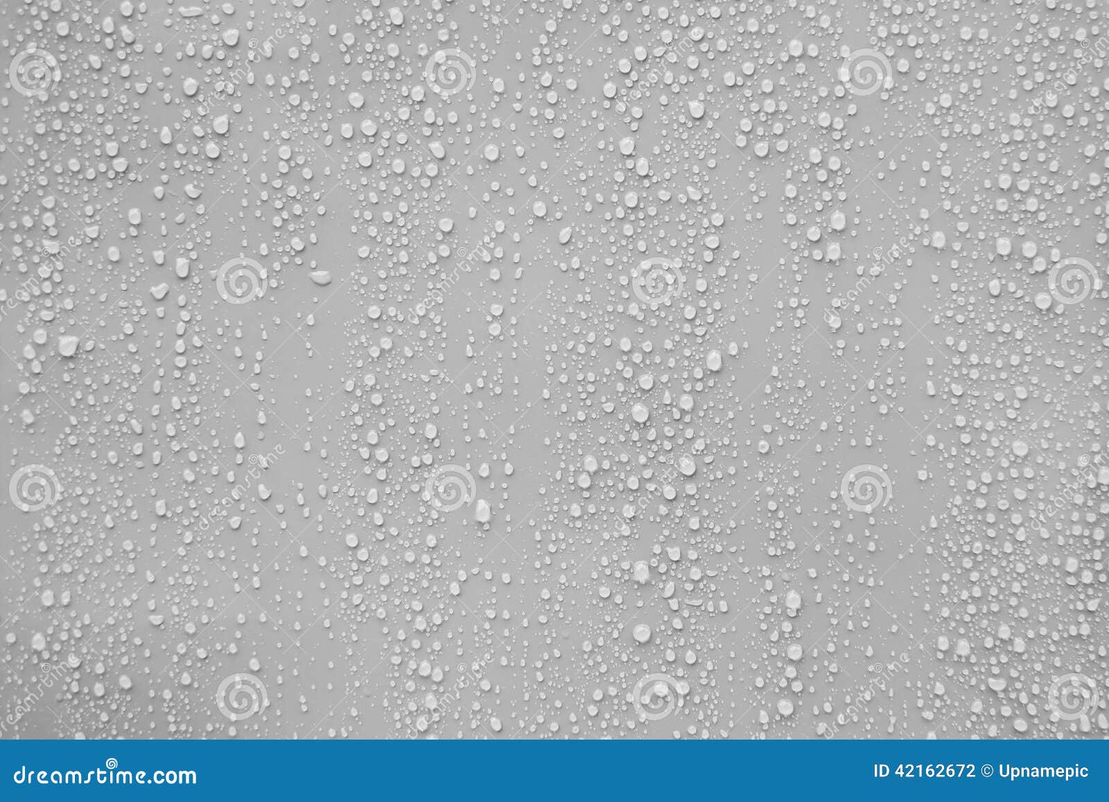 Close Up Water Drop on Gray Background. Stock Photo - Image of clean ...