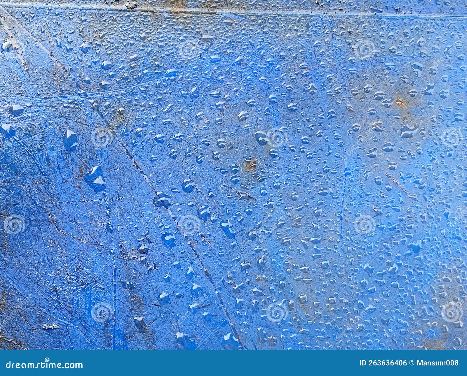 Water drop on plastic wall stock photo. Image of closeup - 263636406