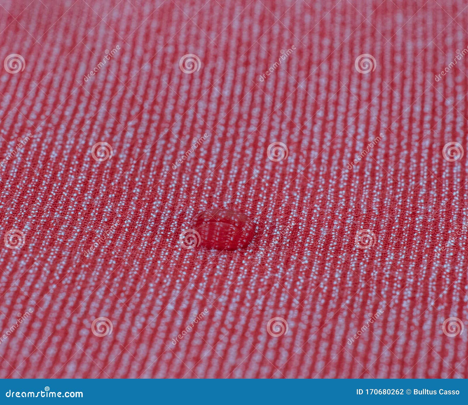 Close Up Water Drop on Wool Stock Photo - Image of decorative, color ...