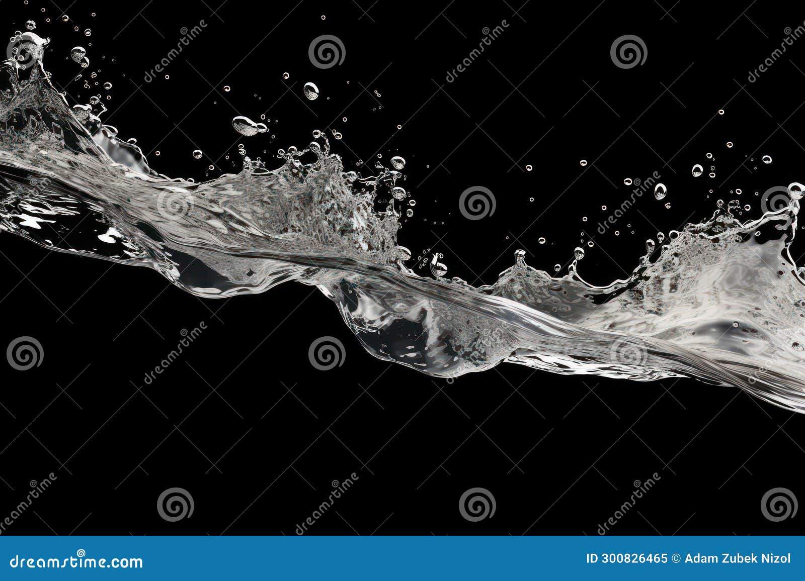 A close up of water splash stock illustration. Illustration of splash ...