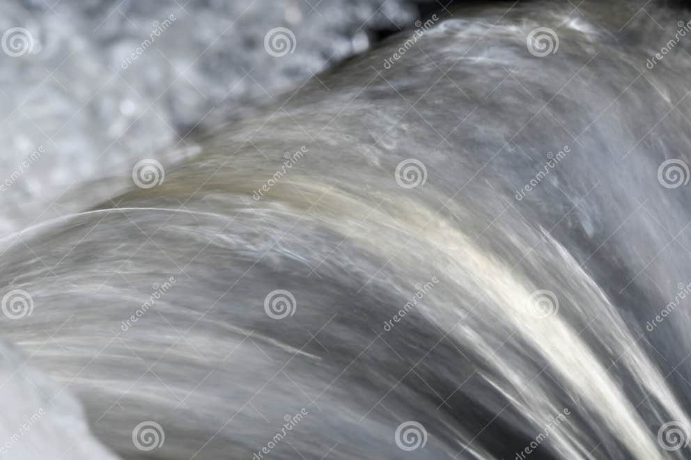 Pattern of Water in Waterfall Stock Photo - Image of close, closeup ...