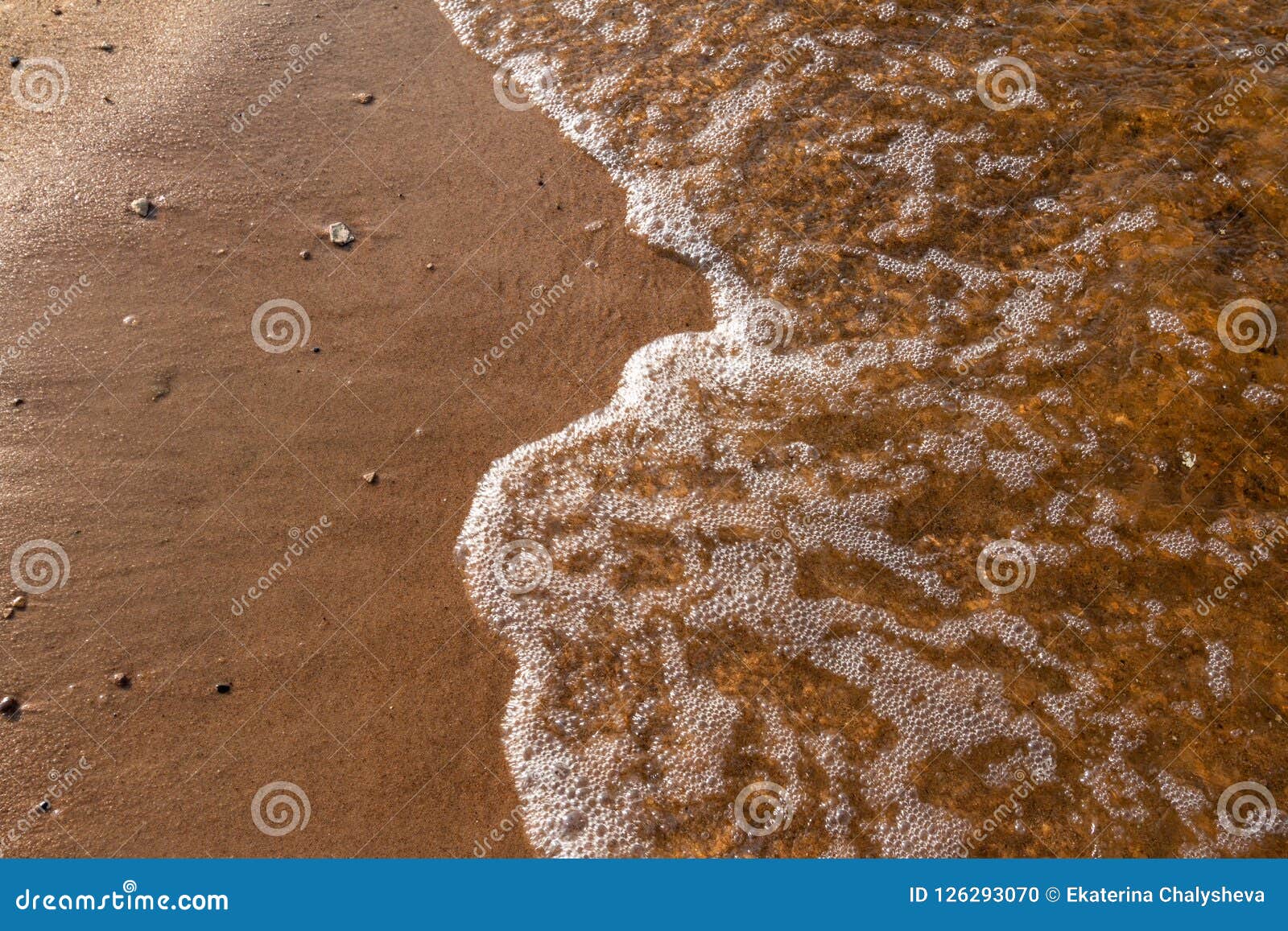 Close-up Wave on River Beach Stock Photo - Image of river, waves: 126293070